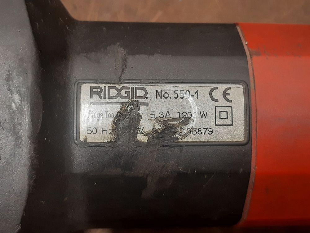RIDGID 550-1 Säbelsäge mit Kettenrohrhalter (Gebraucht) in Winterthur ...