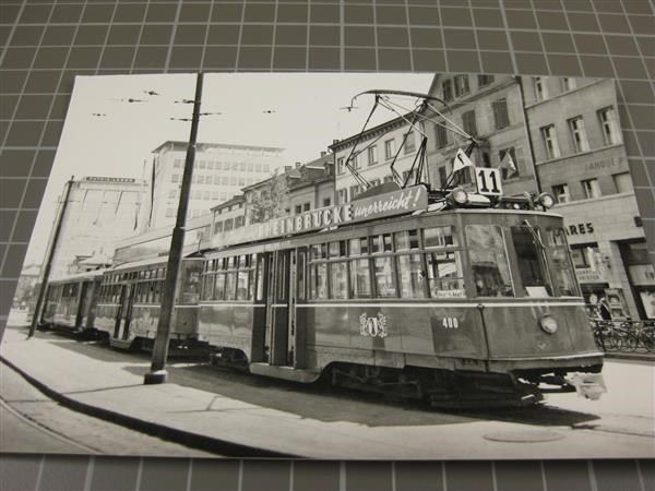 AK BVB Basel Aeschenplatz mit Tram (Neu (gemäss Beschreibung)) in Malters für CHF 7 – mit ...