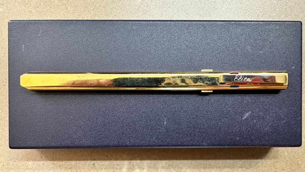 Alter Kugelschreiber in Schatulle, Penrex swiss, zweifarbig | Kaufen ...