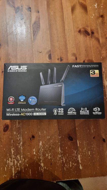 ASUS modem router 4G -AC68U (Gebraucht) in für CHF 29 – mit Lieferung ...