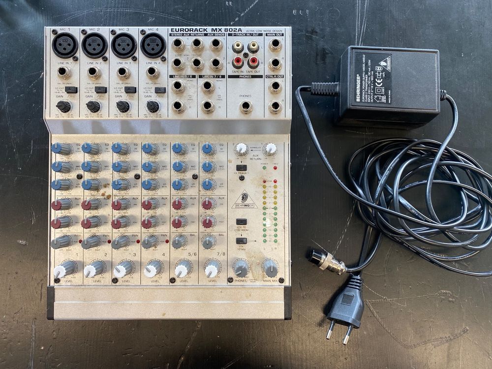 Behringer Eurorack MX802A Mischpult | Kaufen auf Ricardo