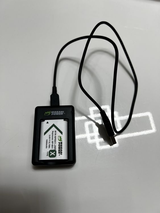 Wasabi Power 2x mit Ladegerät (Neu (gemäss Beschreibung)) in Winterthur ...