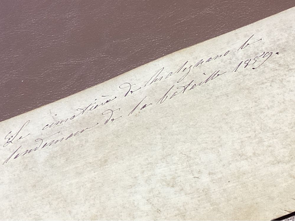 Photo très rare cimetière bataille 1859 à melegnano Italien (Gebraucht ...