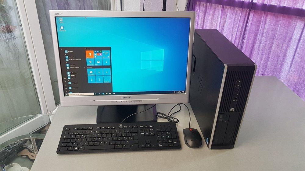 HP PC I5 3570 4GB RAM mit Monitor 22" | Kaufen auf Ricardo