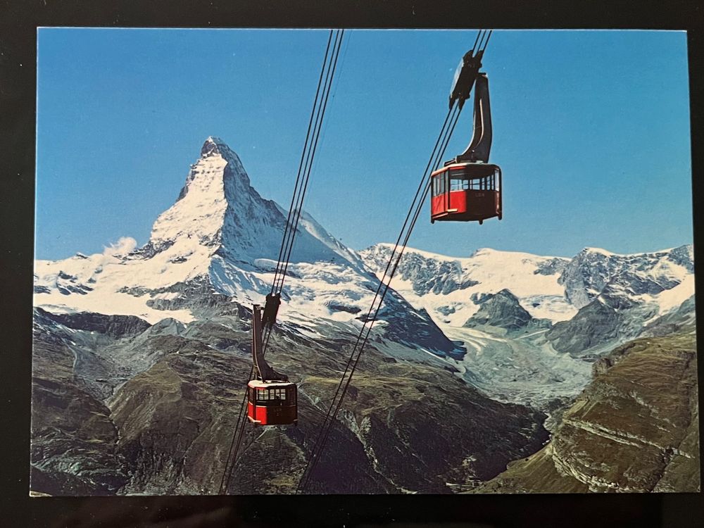 Zermatt Luftseilbahn Rothorn/ Matterhorn | Kaufen auf Ricardo