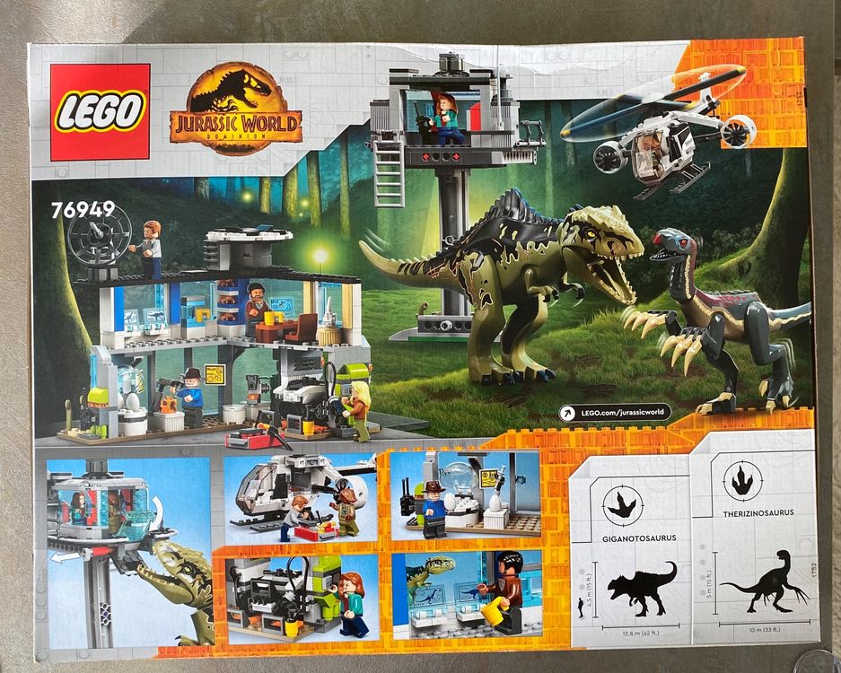 LEGO Jurassic World 76949 Giganotosaurus & Therizinosaurus | Kaufen auf ...