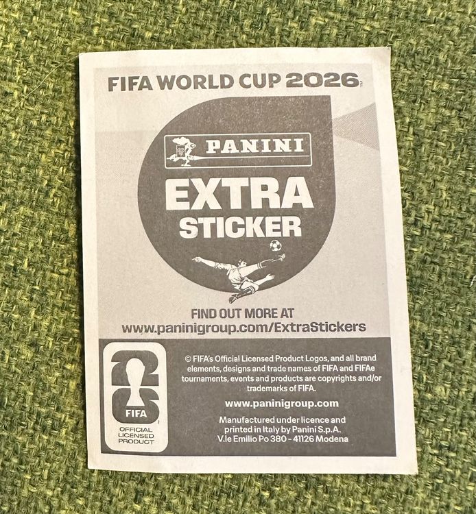 💜 ACHRAF HAKIMI PURPLE EXTRA STICKER PANINI FIFA WORLD CUP (Gebraucht ...