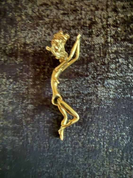 Broche femme dorée vintage danseuse Art Déco chic (49) (D'occasion) à ...