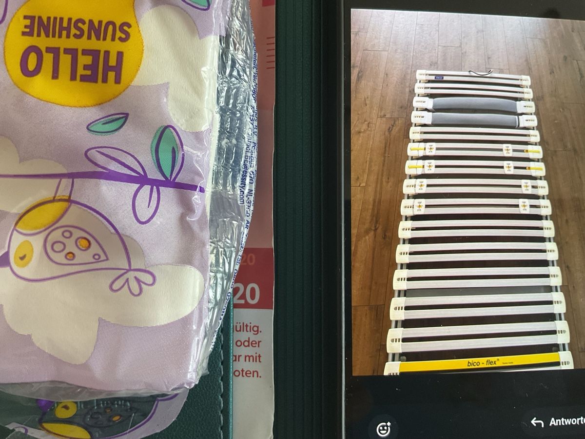 Bico flex. Lattenrost 1x mit Motor 1 x ohne Motor Bico flex (Gebraucht ...