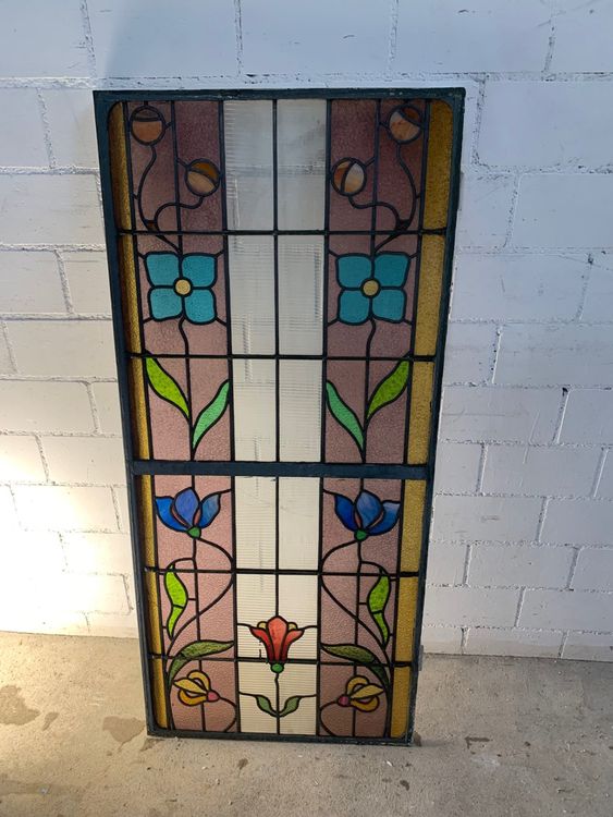 Buntglasfenster Bleiglasfenster Bleiverglasung Jugendstil (Gebraucht) in für CHF 655 – nur ...