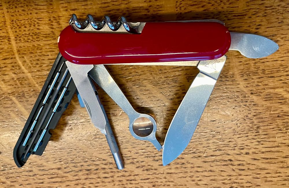 Wenger Bergeon Minathor Uhrmachermesser / couteau d'horloger (Gebraucht ...