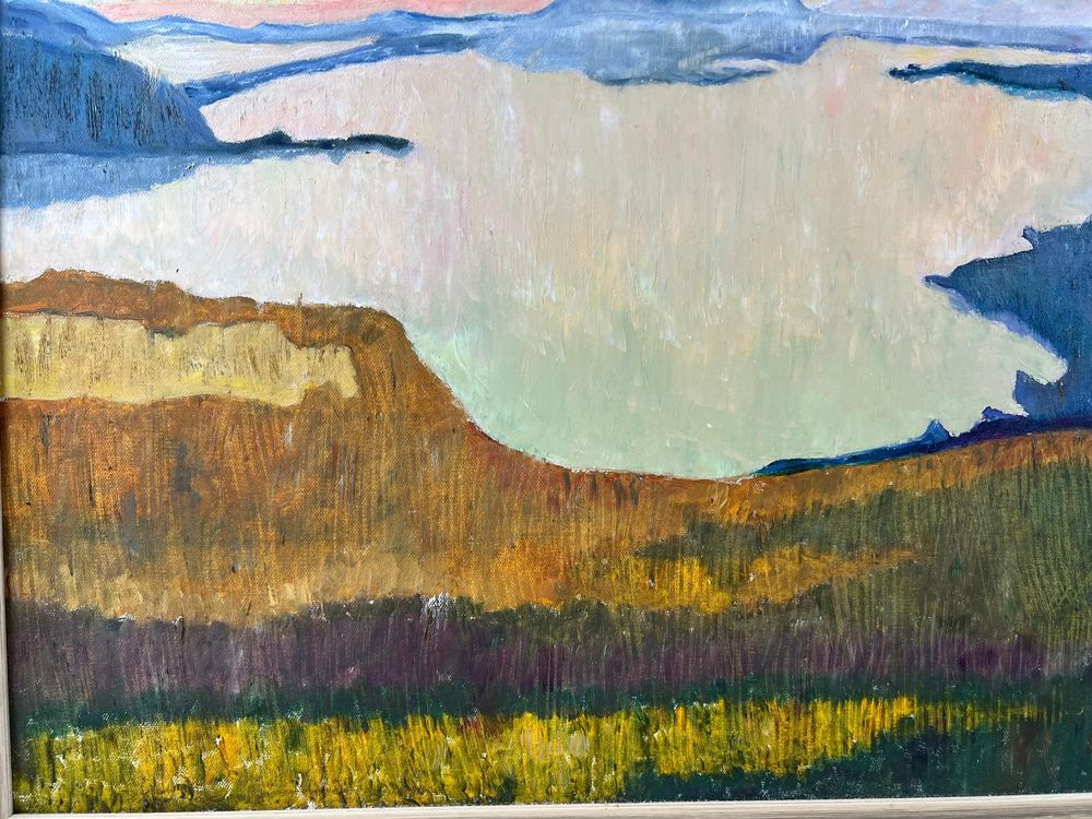 Grosse Landschaft Gemälde Signiert. (Gebraucht) in Neuhausen am Rheinfall für CHF 3620 – nur ...