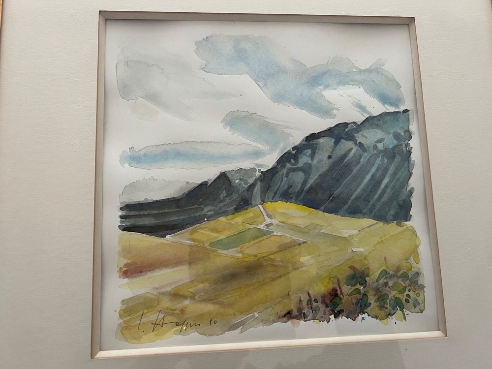 Aquarelle paysage Valais 1990 (Gebraucht) in Villars sur Glane für CHF 100 – mit Lieferung auf ...