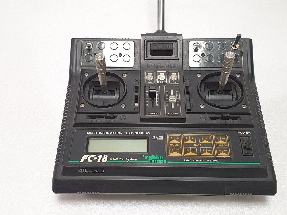Futaba FC-18 V3.1 40Mhz Fernsteuerung (Gebraucht) in Wetzikon ZH für ...