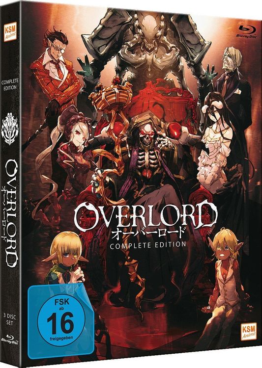 Overlord/Ôbârôdo (2015) Complete Edition S1/Anime/3-Blu-rays (Neu ...