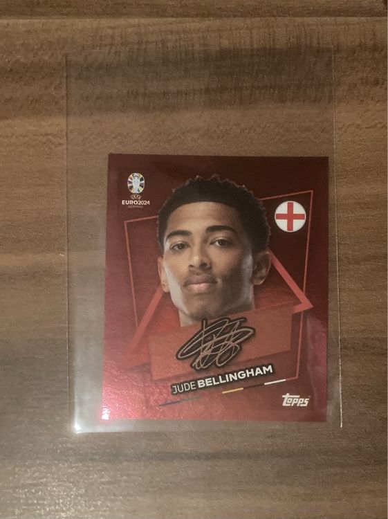 Topps Sticker Euro24 Jude Bellingham SP Autogramm | Kaufen auf Ricardo