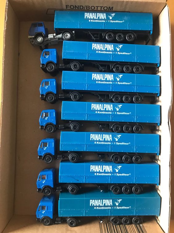 7x Herpa Sattelschlepper LKW Sammlung Panalpina (Gebraucht) in Luzern für CHF 35 – mit Lieferung ...