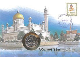 Münzbrief/Numisbrief Brunei Darussalam (Gebraucht) in Melchnau für CHF 5 – mit Lieferung auf ...