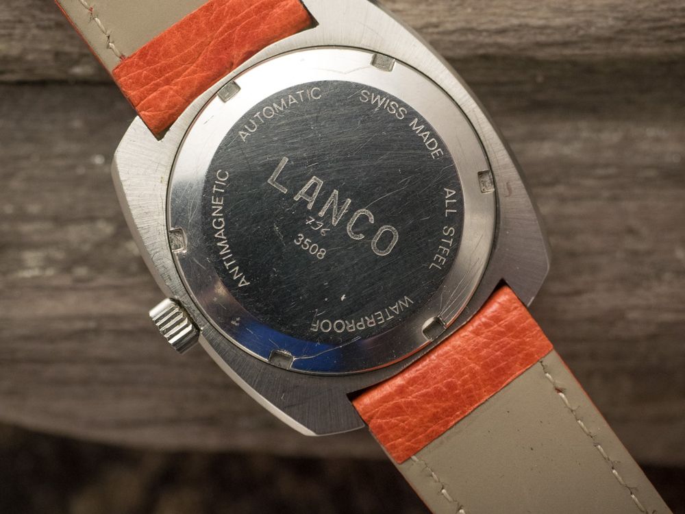 1960s Lanco Seaborn Automatic vintage 35.5mm Diver Taucher | Kaufen auf Ricardo