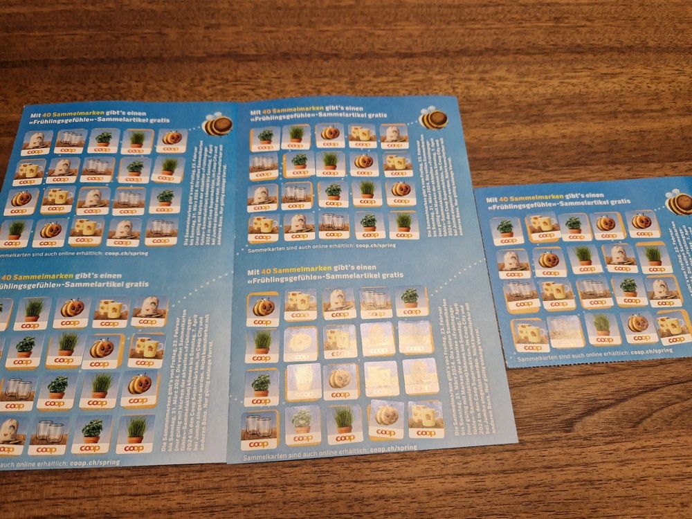 Frühling Sammel Spass 5 Karten (Neu und originalverpackt) in für CHF 20 ...