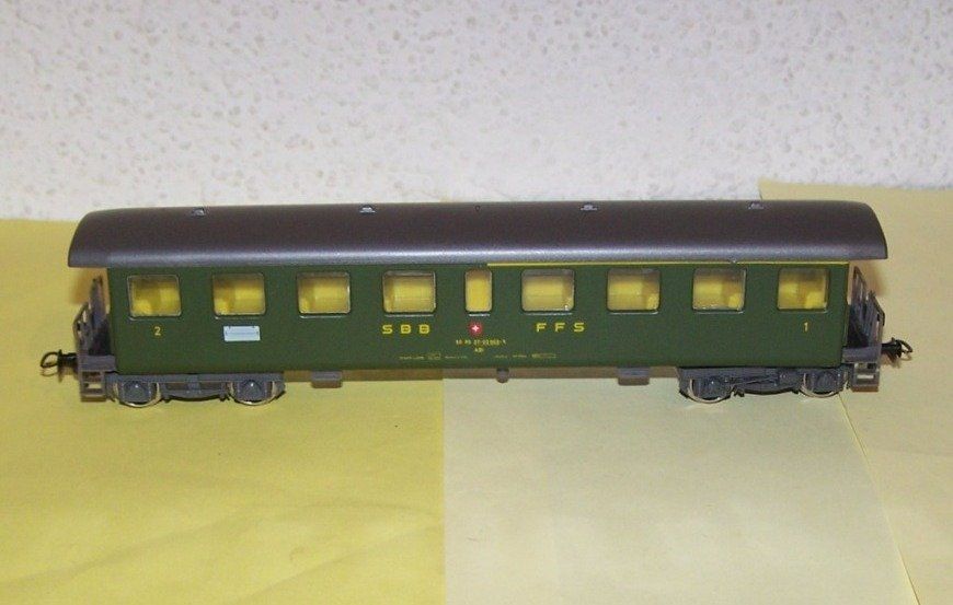 Kleinbahn H0 394: Seetalbahn - Plattform-PW ABi UIC der SBB | Kaufen ...