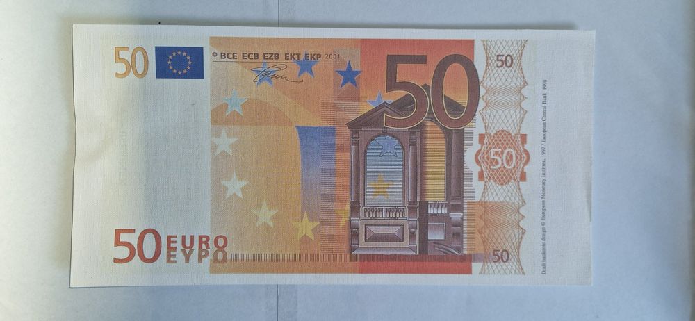 50 Euro Specimen SAMPLE BANKNOTE TEST BANKNOTE TEST NOTE SPE (Gebraucht ...