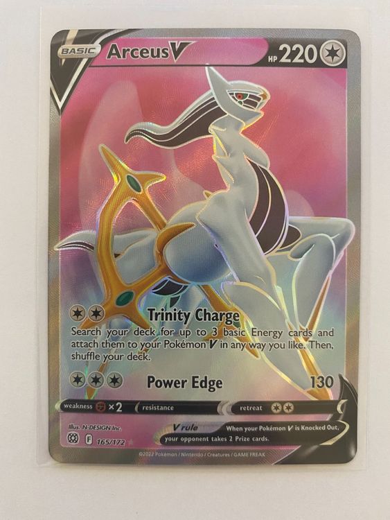 Pokemon Arceus V 165/172 Brilliant Stars EN | Kaufen auf Ricardo