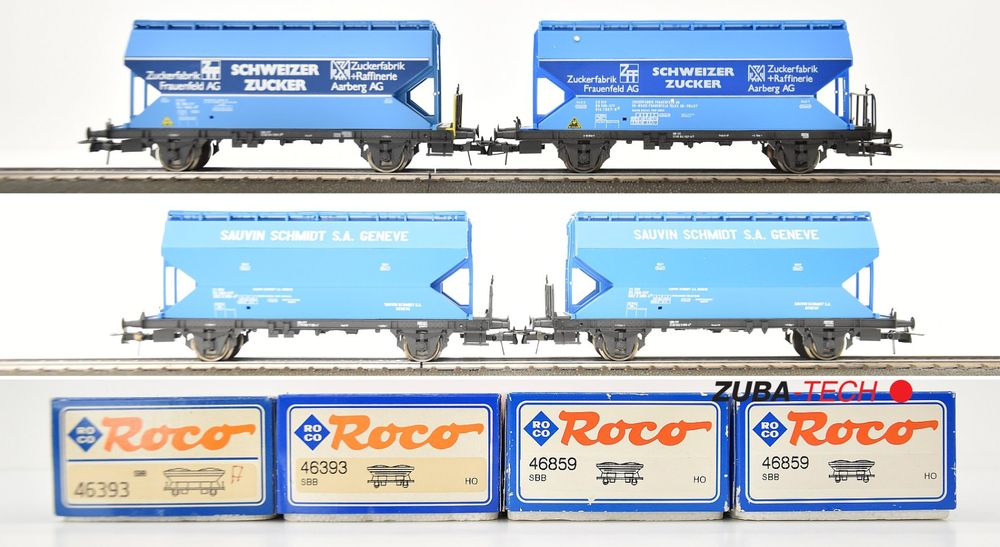 Roco 4x Silowagen der SBB H0 GS mit OVP (Gebraucht) in St. Gallen für CHF 58 – mit Lieferung auf ...