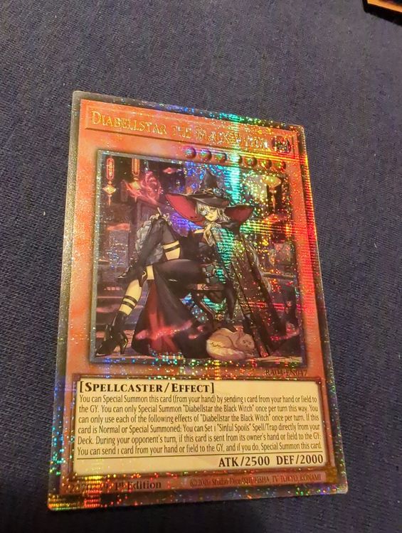 Yu-Gi-Oh! Karte Diabellstar the Black Witch (Neu (gemäss Beschreibung)) in Basel für CHF 80 ...