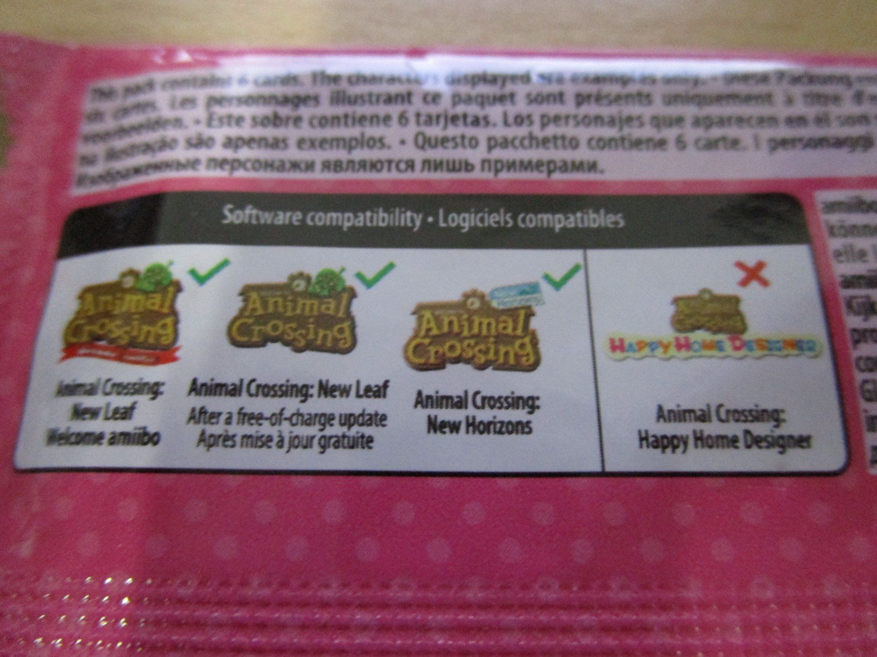 Animal Crossing amiibo Cards (6 Stück) New Leaf + Sanrio NEU (Neu und ...