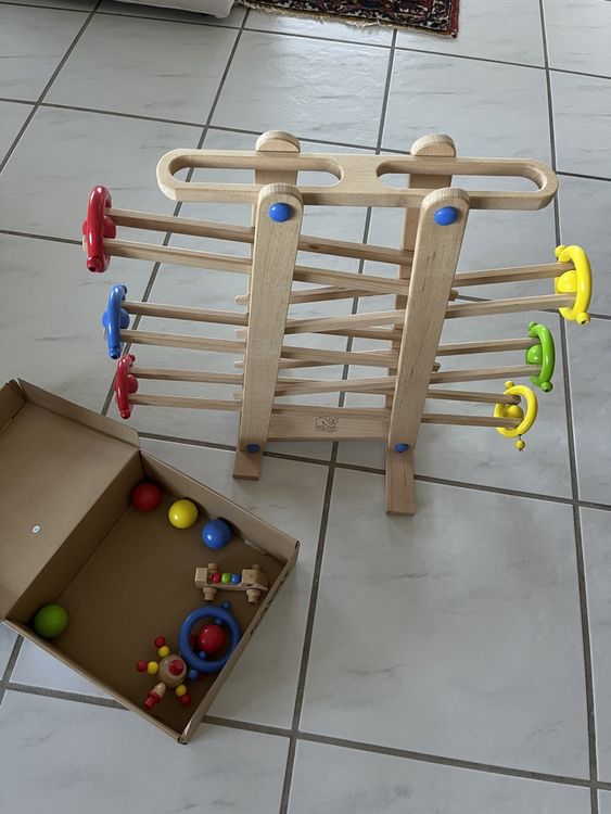 Spielzeug aus Holz - Rollipop Kugelbahn (Neu (gemäss Beschreibung)) in ...