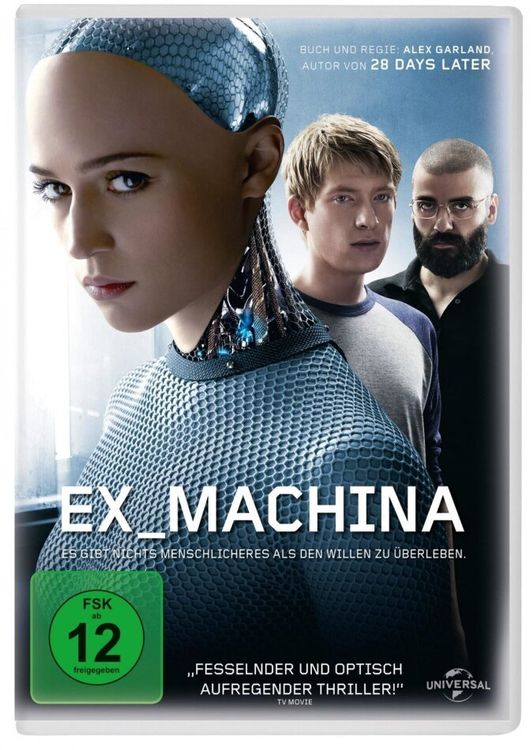Ex_Machina (DVD) mit Gleeson / Isaac / Vikander (Gebraucht) in Gonten ...