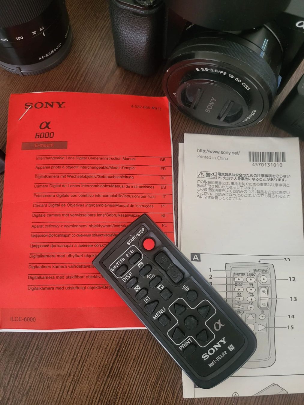 Sony Alpha 6000 (ILCE-6000) – Komplettset mit 2 Objektiven (Neu (gemäss ...