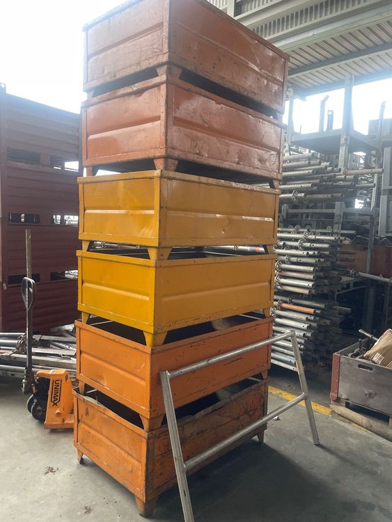 Stahlbox Palette Palox Gitterbox Kiste (Gebraucht) in Volketswil für ...