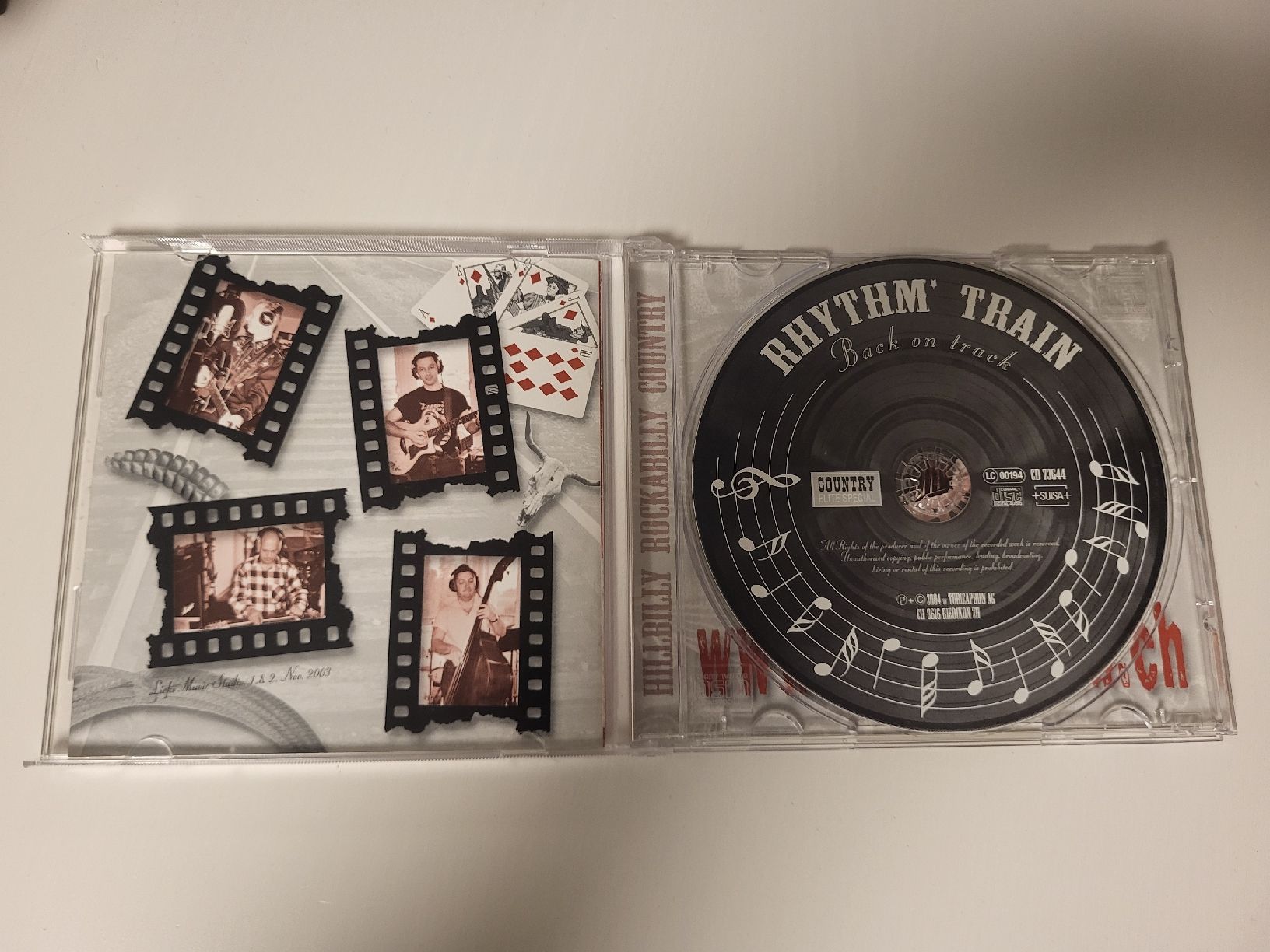 Rhythm Train - Back on Track - Hillbilly Rockabilly - CD (Neu (gemäss ...
