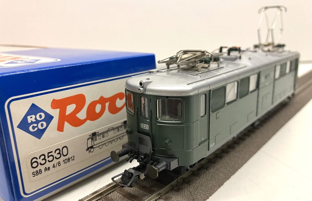 Roco 63530 DC= Ae 4/6 SBB 10812 Landi-Lok mit Schnittstelle (Neu (gemäss Beschreibung)) in Thun ...