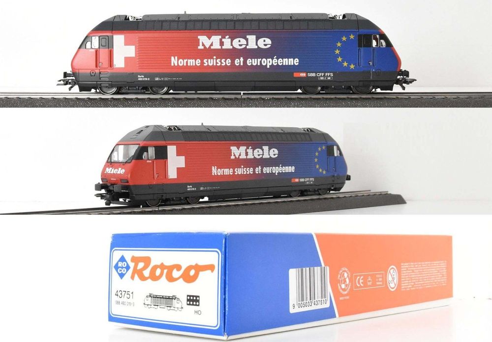 Roco 43751 E-Lok Re 460 Miele SBB H0 GS Analog mit OVP (Neu (gemäss Beschreibung)) in Niederbipp ...
