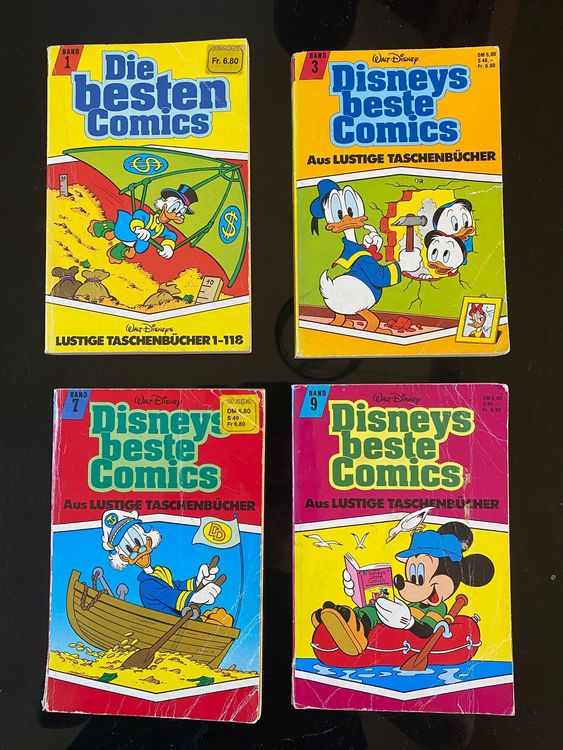 WALT DISNEYS BESTE COMICS / 4 Bände (Gebraucht) in Uster für CHF 4 ...