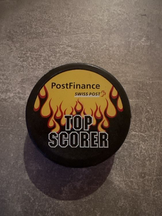 PostFinance Top Scorer Puck (Gebraucht) in Düdingen für CHF 7 – mit ...