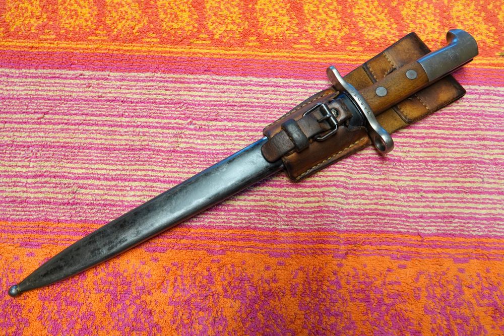 Schweizer Bajonett Elsener Schwyz mit Scheide und Frosch | Kaufen auf Ricardo