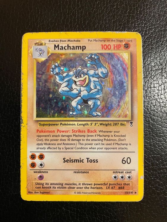 Legendary Collection Machamp holo 15/110 Ab 1 (Gebraucht) in Paradiso ...