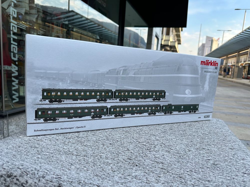 Märklin 42265 H0 Schnellzugwagen-Set DRB Insider Club (Neu und ...