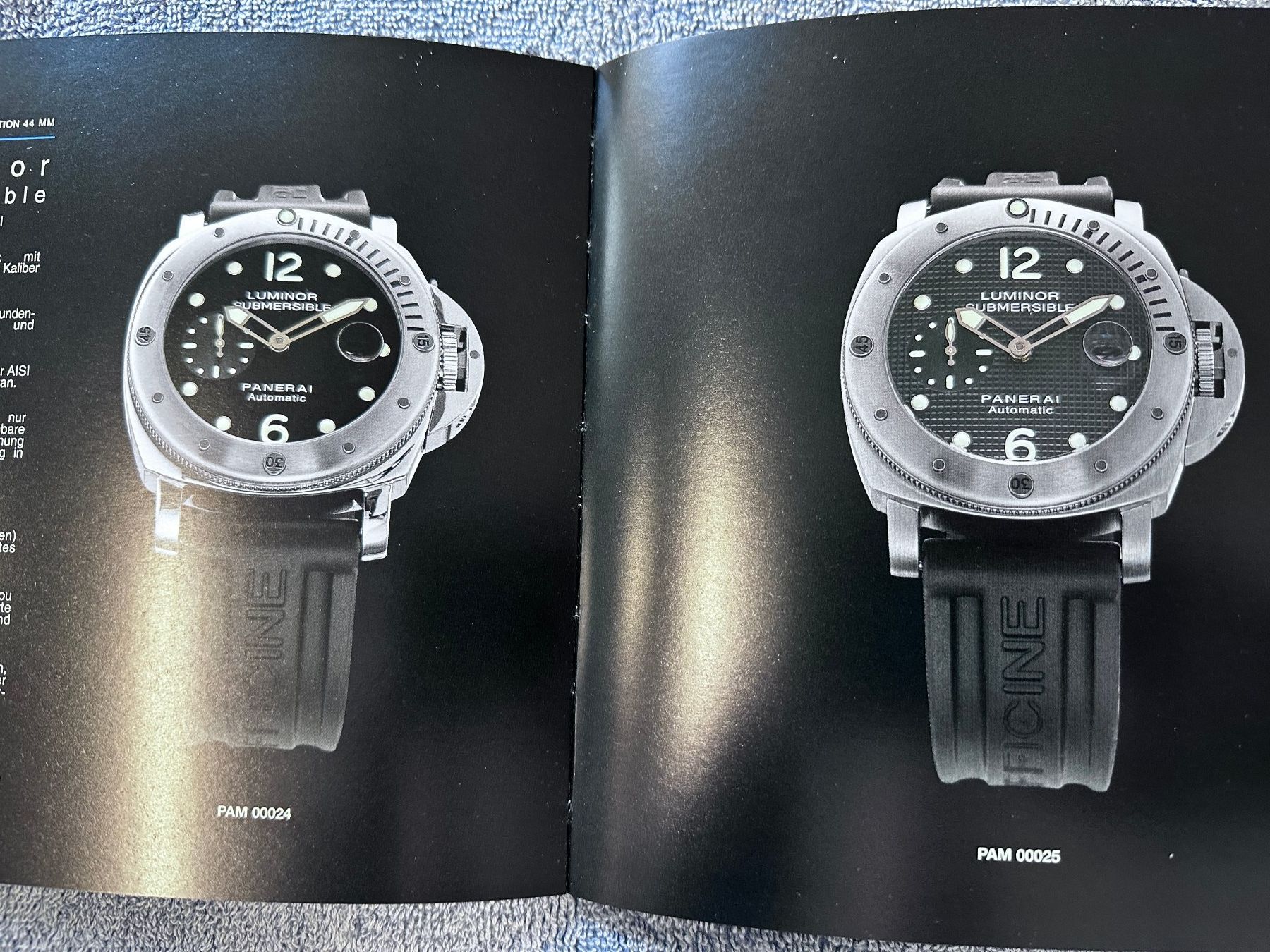 Panerai Laboratorio di Idee 2007, Katalog und Preisliste (Gebraucht) in ...