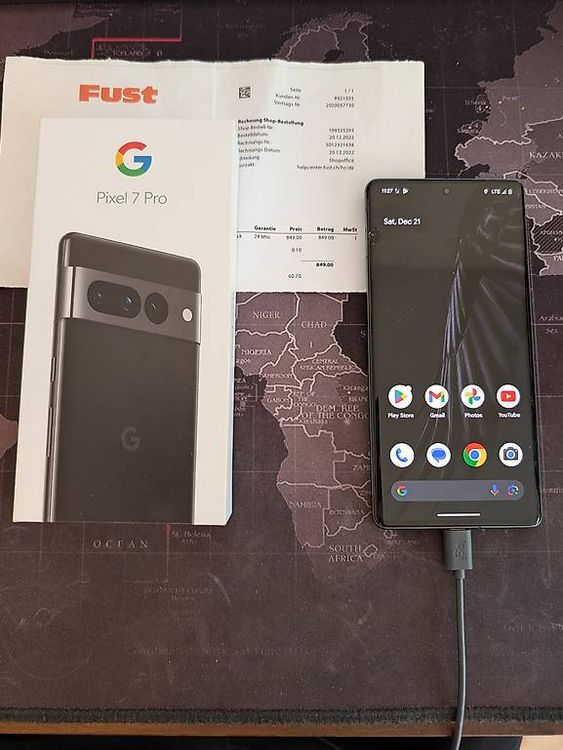 Google Pixel 7 Pro (128 GB) (Gebraucht) in Obernau für CHF 99 – mit Lieferung auf Ricardo kaufen