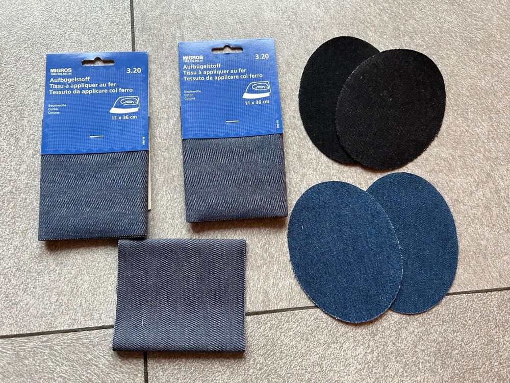 set AufbügelStoff - Tissu à appliquer au fer (Neu (gemäss Beschreibung)) in Arbedo für CHF 7 ...