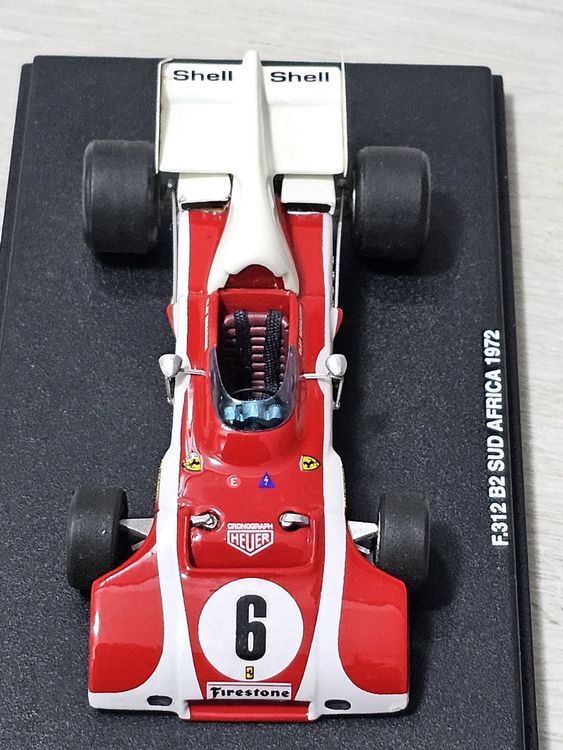 FERRARI 312 B2 F1 (Clay Regazzoni) Sud Africa 1972 1:43 | Acheter sur Ricardo