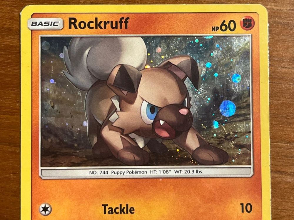 Rockruff Holo SM06 Pokemon Promo Karte Card | Kaufen auf Ricardo