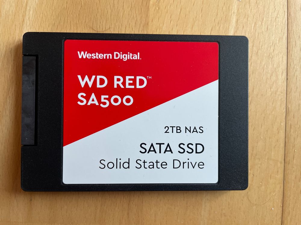 Disque SSD - WD Red 2 TB SA500 (Gebraucht) in Châtel-St-Denis für CHF ...