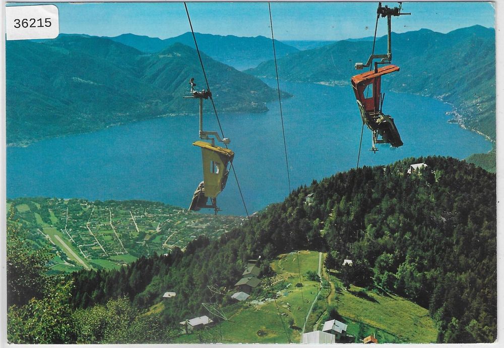 Cardada s. Locarno - Seggiovia Cardada-Cimetta Sessellift (Gebraucht ...