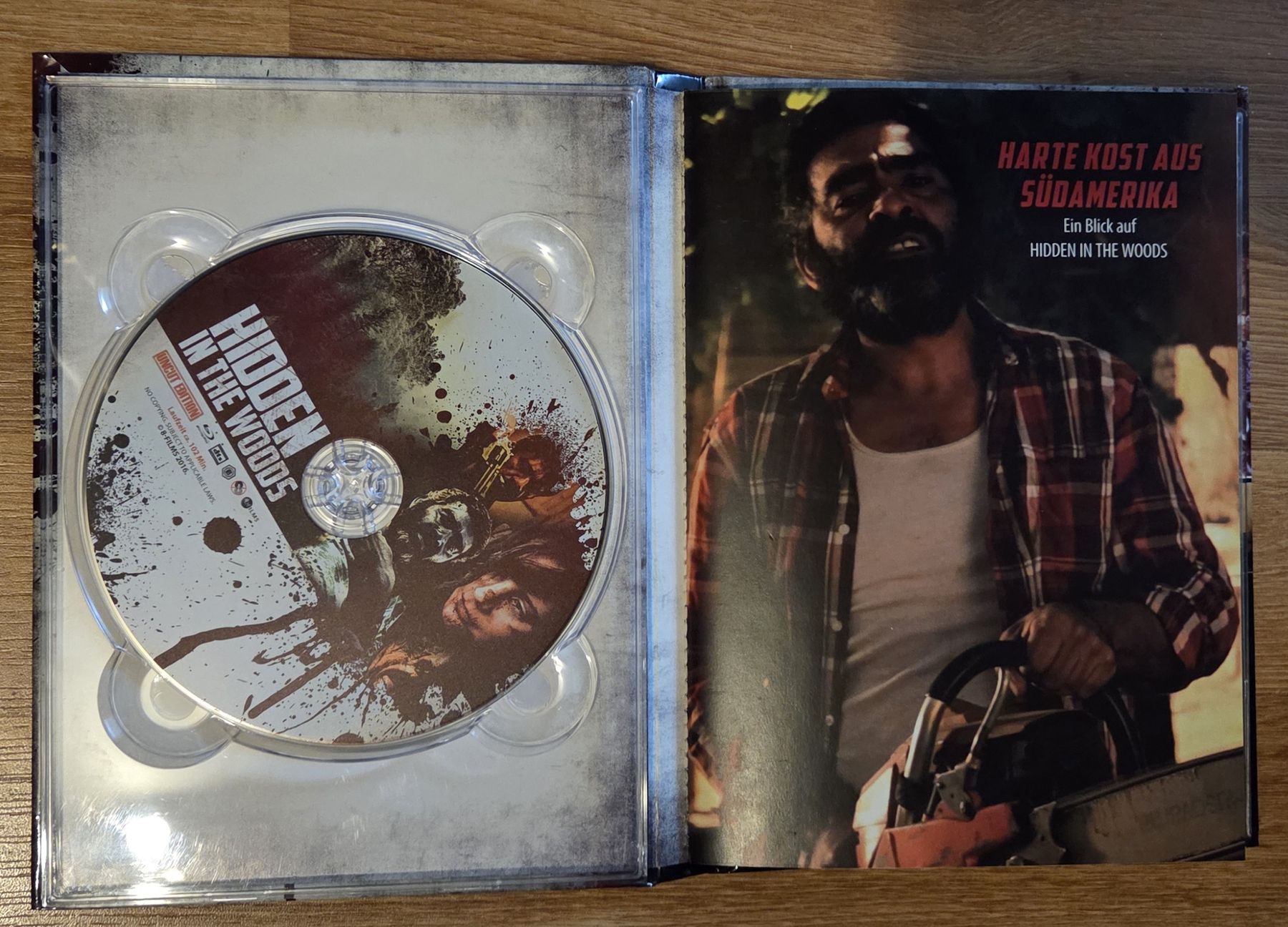 Hidden in the Woods 3 Disc Limited Edition Mediabook Uncut (Gebraucht ...